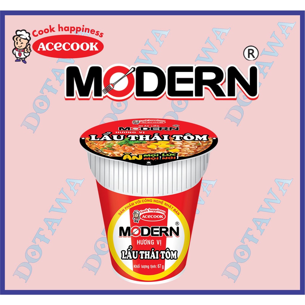 1 Ly mì Modern Lẩu Thái Tôm 65g | Shopee Việt Nam