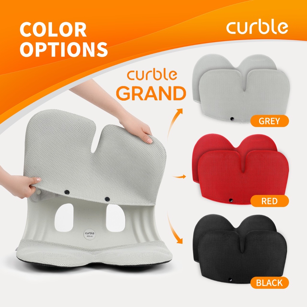 [CHÍNH HÃNG ABLUE] Vỏ bọc dành cho ghế chỉnh dáng chống gù Curble Grand ...