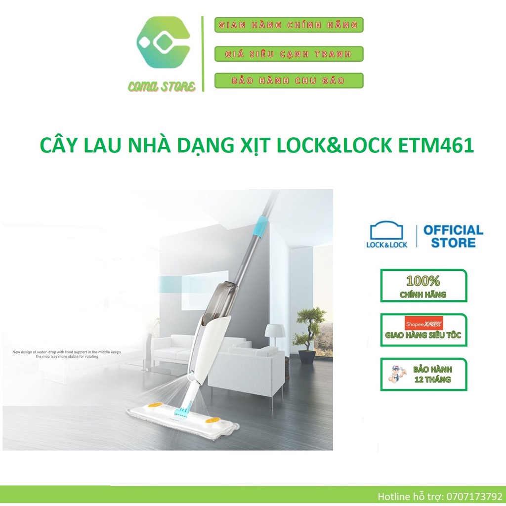 ETM461 - CÂY LAU NHÀ CÓ CHỨC NĂNG XỊT NƯỚC LOCK&LOCK – HÀNG CHÍNH HÃNG ...