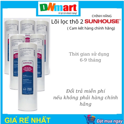 Lõi lọc thô Sunhouse số 2 Sunhouse SHRLL2, Hàng chính hãng, dùng cho ...