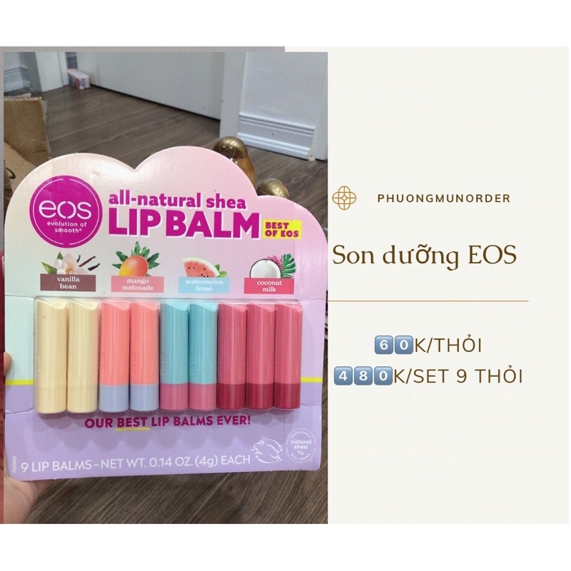 Son dưỡng EOS dạng thỏi (bill) | Shopee Việt Nam