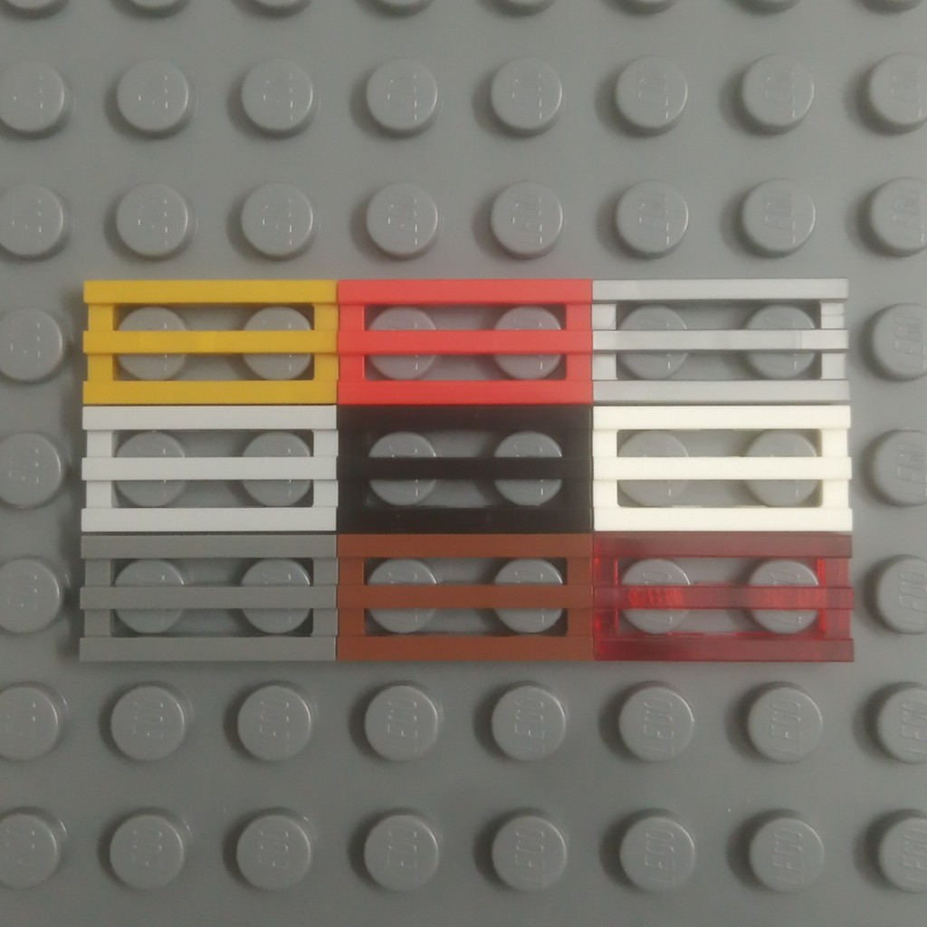 Đồ Chơi Lắp Ráp Tile, Modified 1 x 2 Grille with Bottom Groove / Lip ...