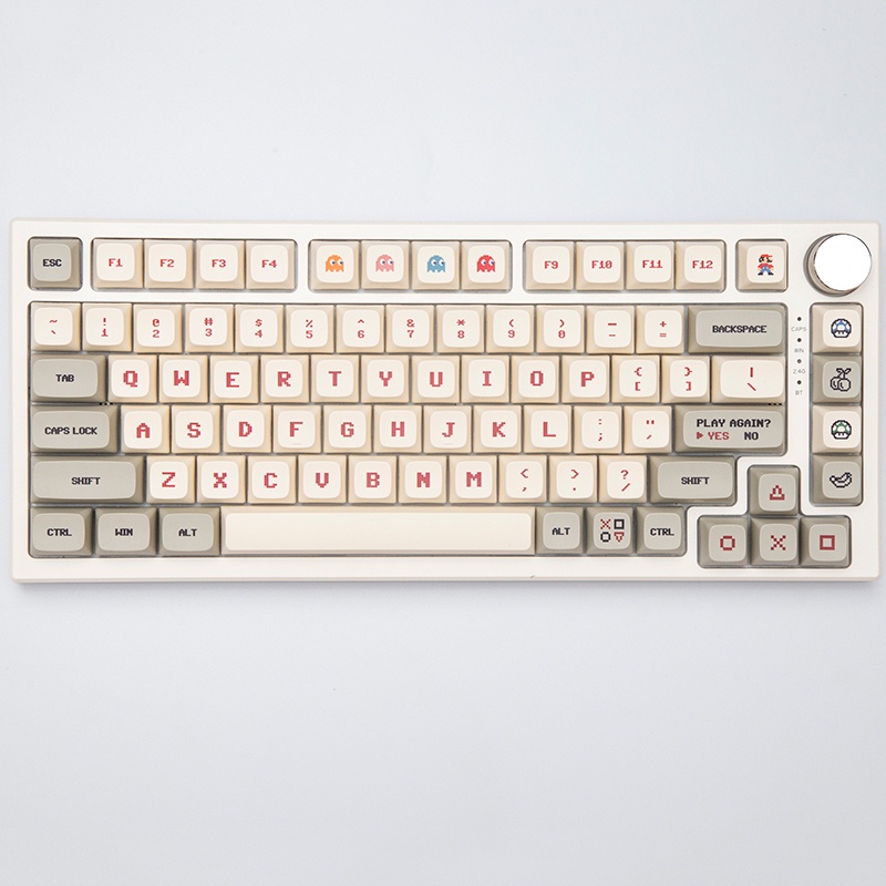 Famicom keycaps XDA profile Dye-Sublimation PBT keycap 143keys | Shopee ...