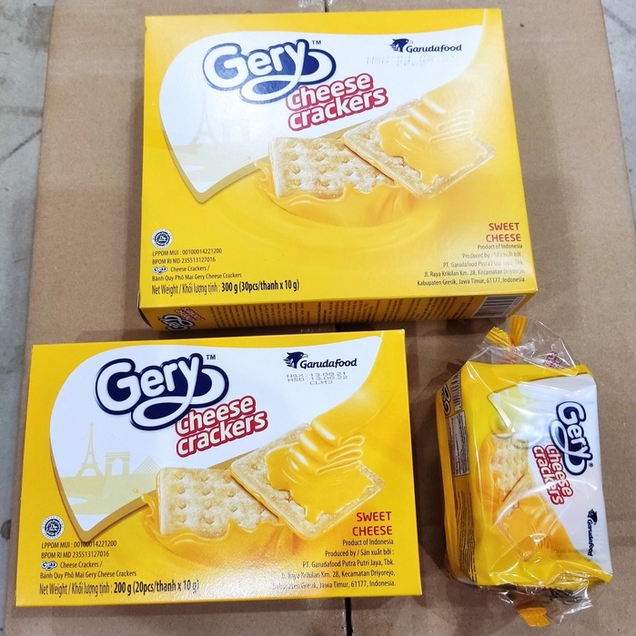 Bánh Quy Phô Mai Gery Cheese Cracker Gói 90g/180g/270g | Shopee Việt Nam