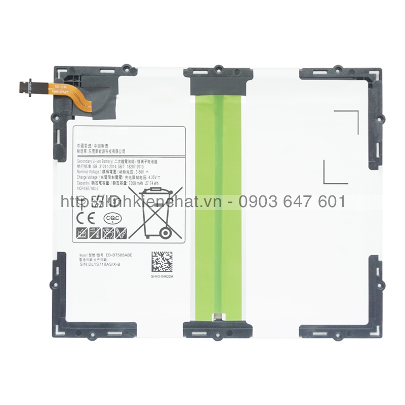 Pin Galaxy Tab A 10.1 P585 SM-P585Y 7300mAh - Hàng nhập Khẩu | Shopee ...