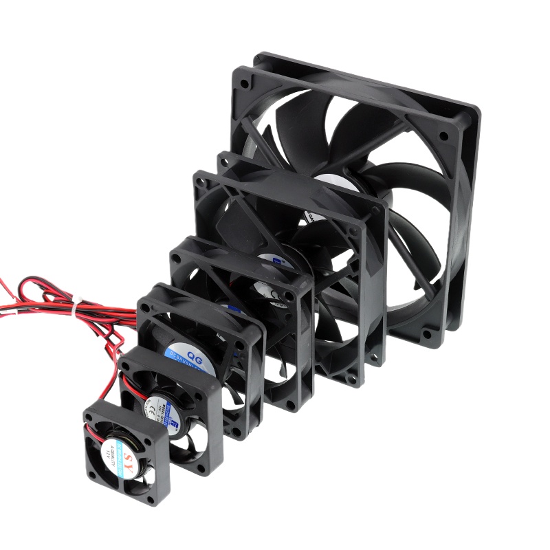 Quạt Tản Nhiệt Không Chổi Than DC 5V 12V 24V XH2.54 2-Pin 4010 5010 5020 6010 6015 6020 6025 ...