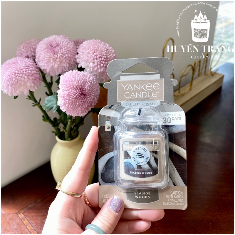 Sáp thơm treo xe hơi oto, treo tủ quần áo hãng Yankee Candle USA ...