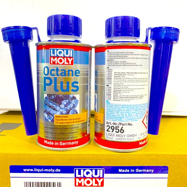 Phụ Gia Xăng Tăng OCTAN - LIQUI MOLY OCTANE PLUS 150ML - 2956 Made in Germany | Shopee Việt Nam