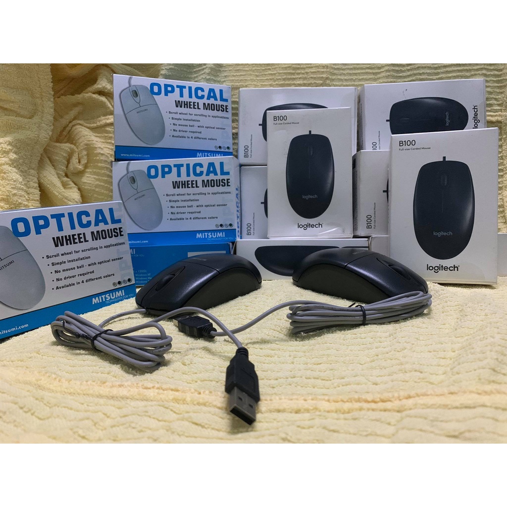 Chuột máy tính Mitsumi Optical Wheel Mouse | Shopee Việt Nam