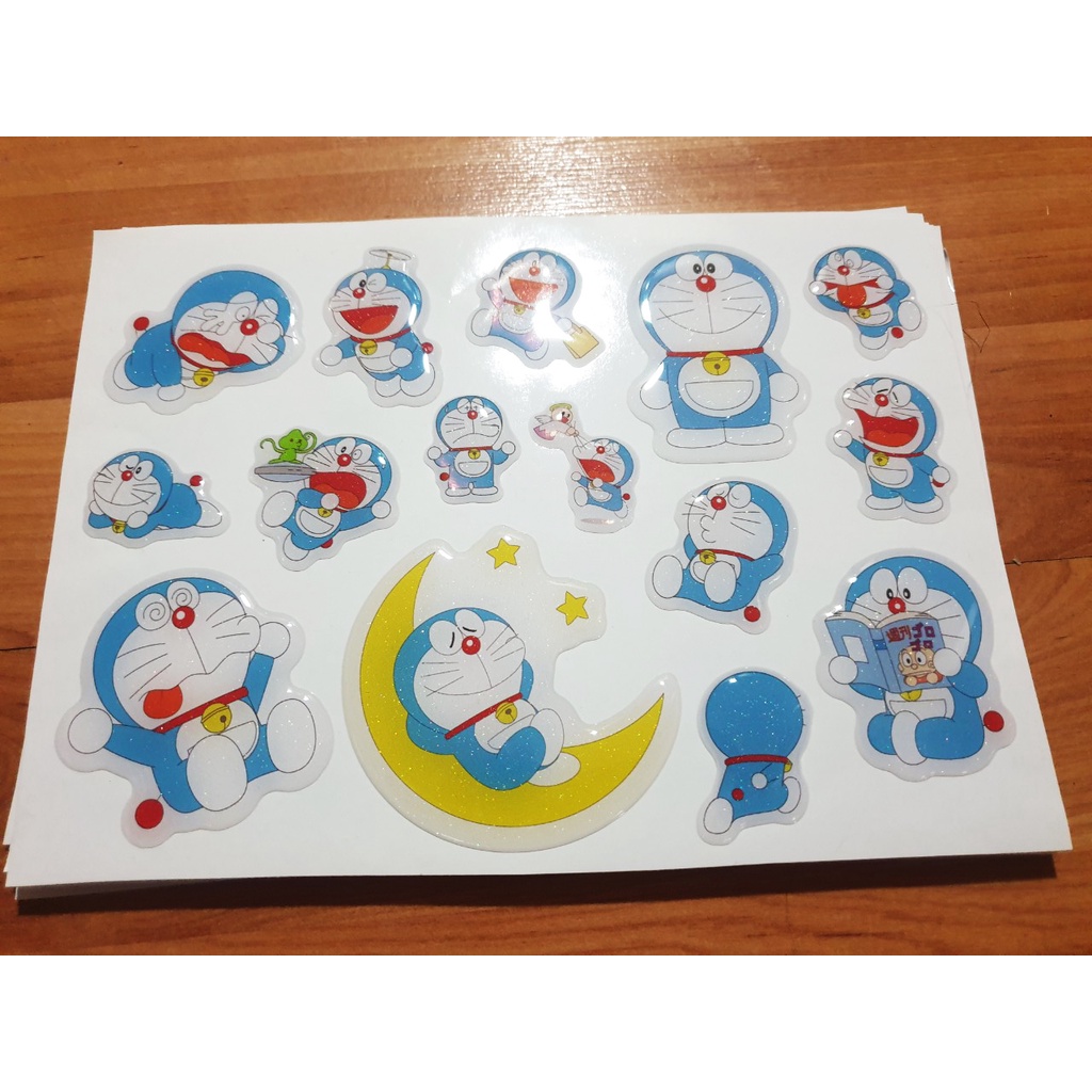 Sticker Tem Nổi Doremon 3D | Shopee Việt Nam