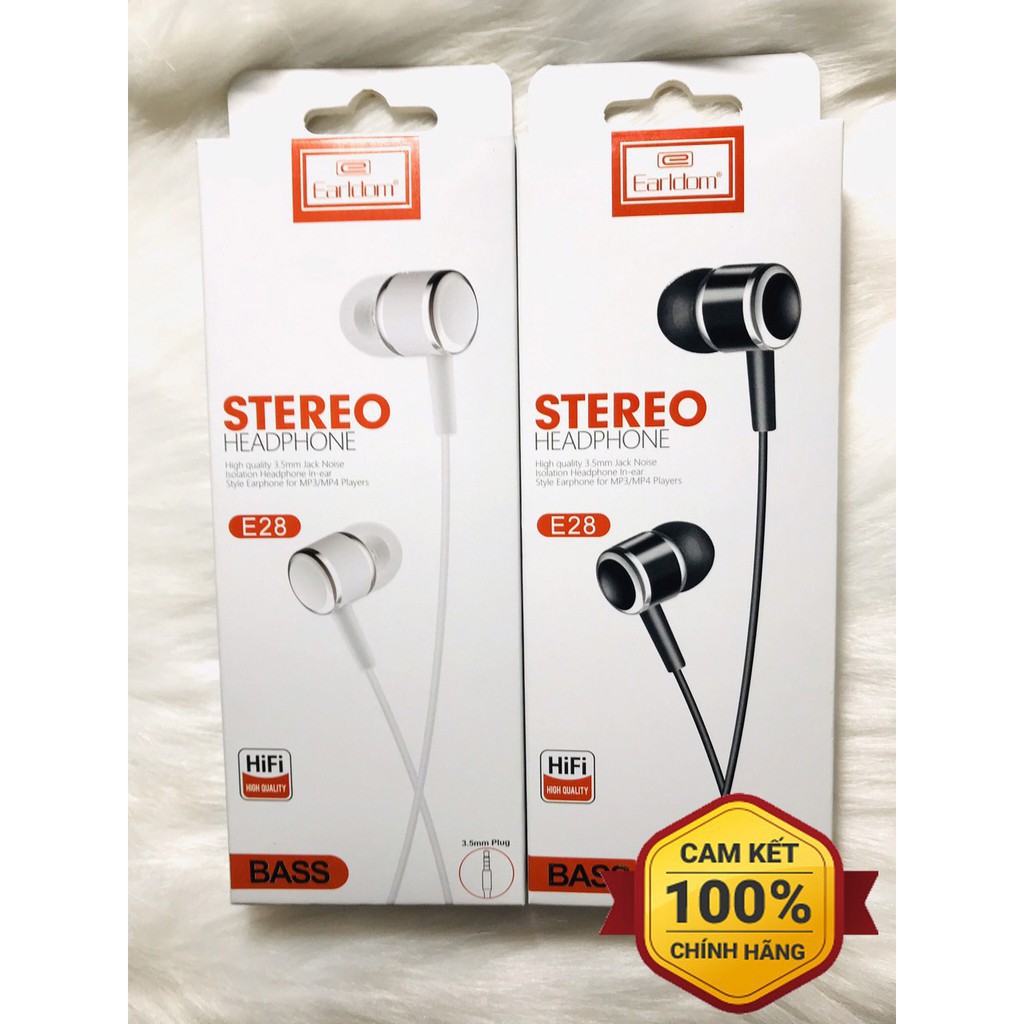 Tai Nghe Có Dây Earldom E28 Chính Hãng | Shopee Việt Nam