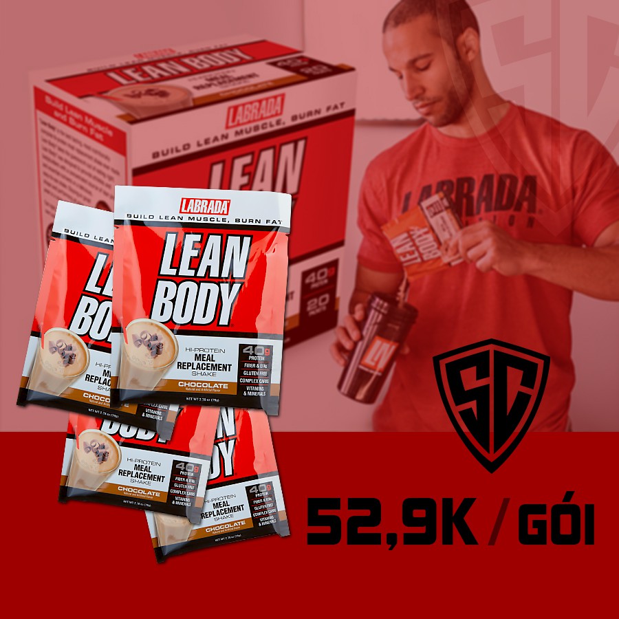 LeanBody | Combo Sample Dùng 1 Lần Labrada Lean Body - Dinh Dưỡng Thay ...