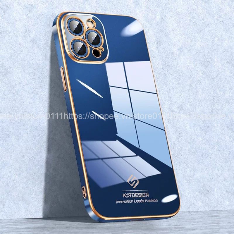 Ốp lưng KST DESIGN viền mạ vàng dành cho iphone 6/6plus/6s/6splus/7 ...