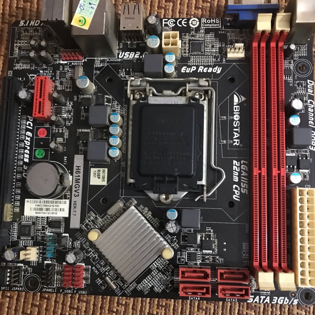 Main h61 Biostar socket 1155 | Shopee Việt Nam