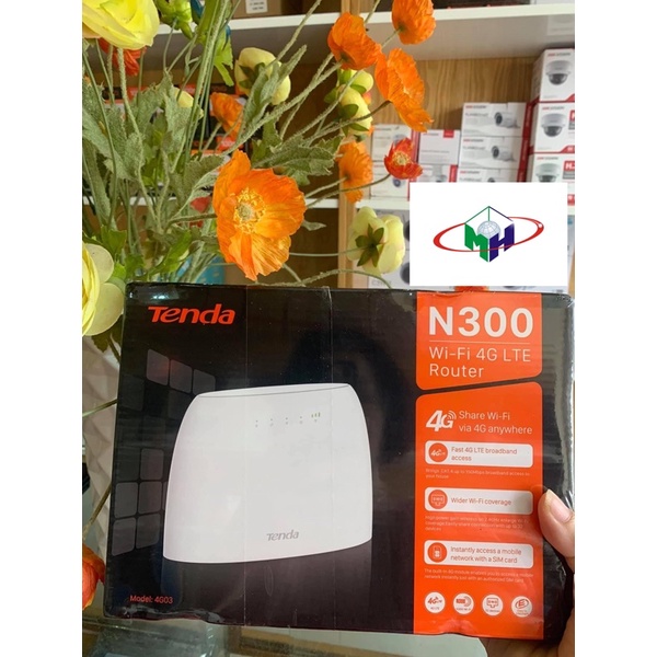 Bộ phát wifi 4G Tenda N300-4G03 | Shopee Việt Nam