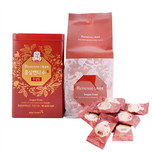 KẸO HỒNG SÂM 240g - KOREAN RED GINSENG RENESSE CANDY 240g | Shopee Việt Nam