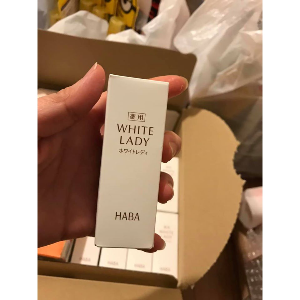 SERUM HABA WHITE LADY 10ml | Shopee Việt Nam