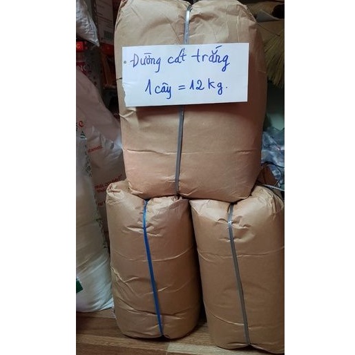 Đường cát trắng chiết lẻ 1 cây= 12kg. | Shopee Việt Nam