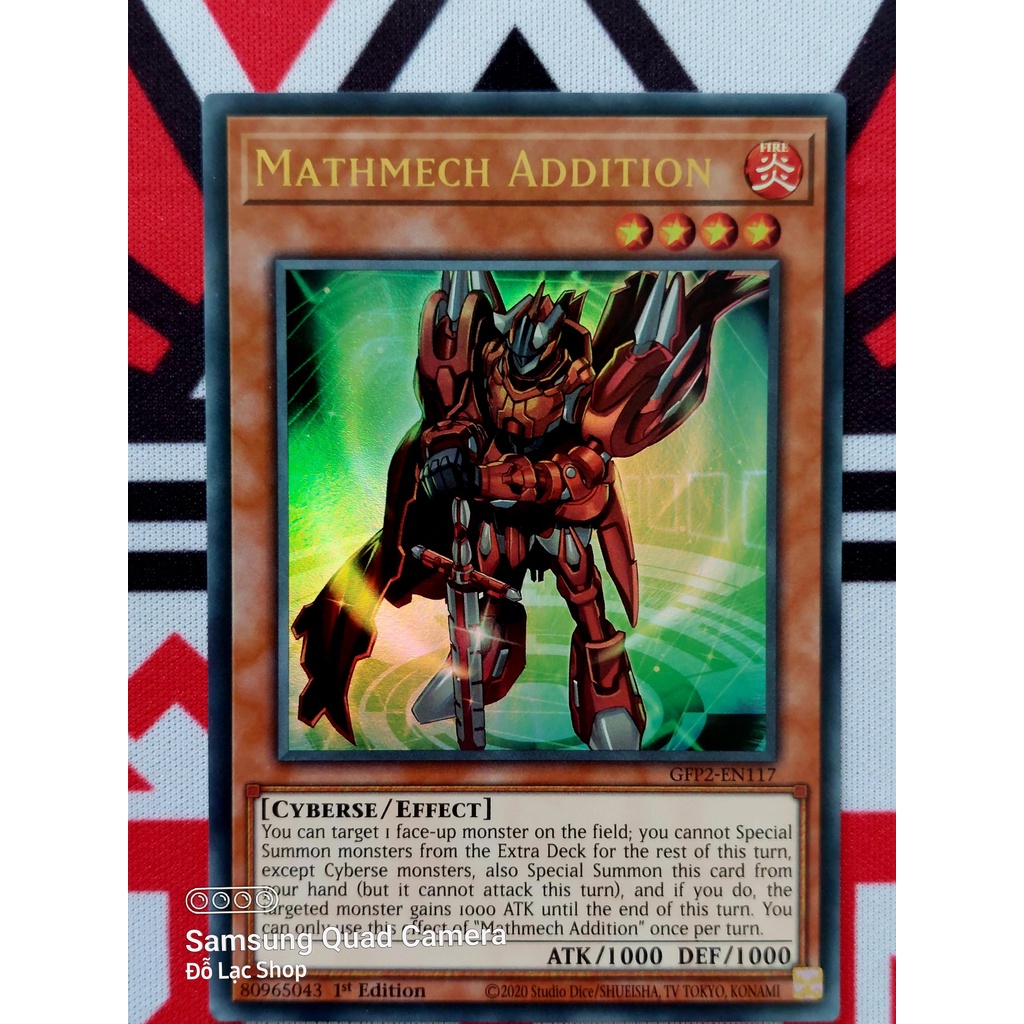[ Đỗ Lạc Shop ] Thẻ Bài Yugioh Monster Mathmech Addition - GFP2-EN117 ...