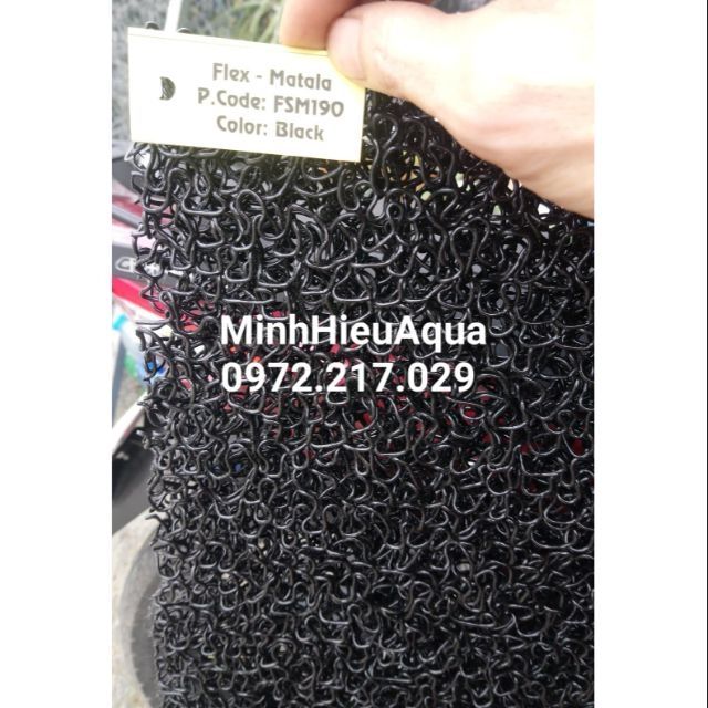 Vật liệu lọc bể cá cao cấp Filter Mat Flex Matala Black, tấm lọc jmat ...
