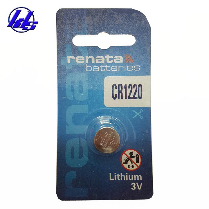 Pin CR1220 Renata lithium 3V chính hãng - Vỉ 1 viên | Shopee Việt Nam