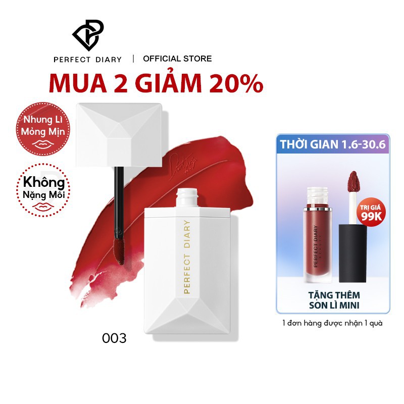 Son Kem Perfect Diary ReadMe Weightless Velvet Stain Matte Lâu trôi 14 ...