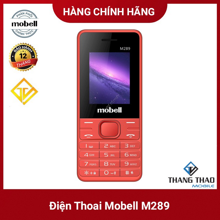 Điện Thoai Mobell M289 Mới 100% Đầy Đủ Hộp Và Sạc ( Bảo Hành 12 Tháng ...