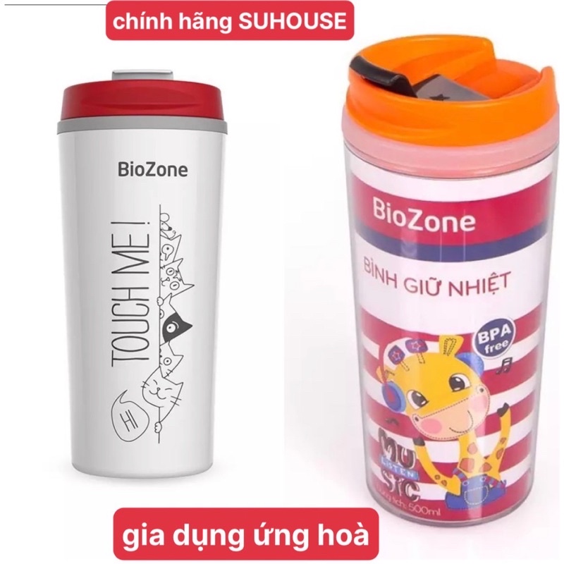 Ly cách nhiệt nhựa 500 ml Biozone SUNHOUSE | Shopee Việt Nam