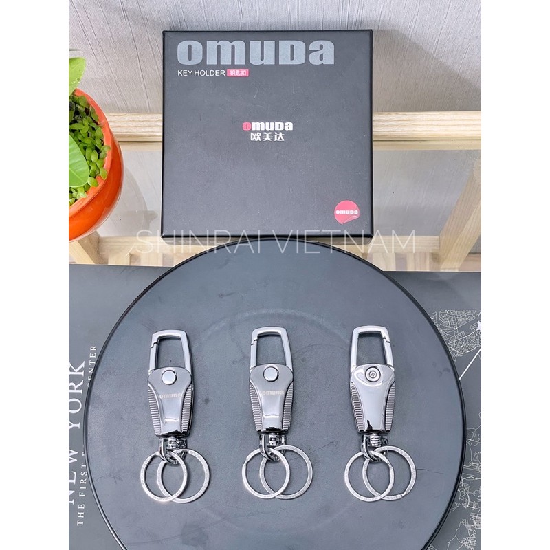Móc Chìa Khóa Xe Máy Ô Tô Omuda INOX 3744 | Shopee Việt Nam