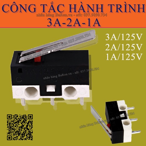 Công tắc hành trình mini 3a/2a/1a loại 125V | Shopee Việt Nam