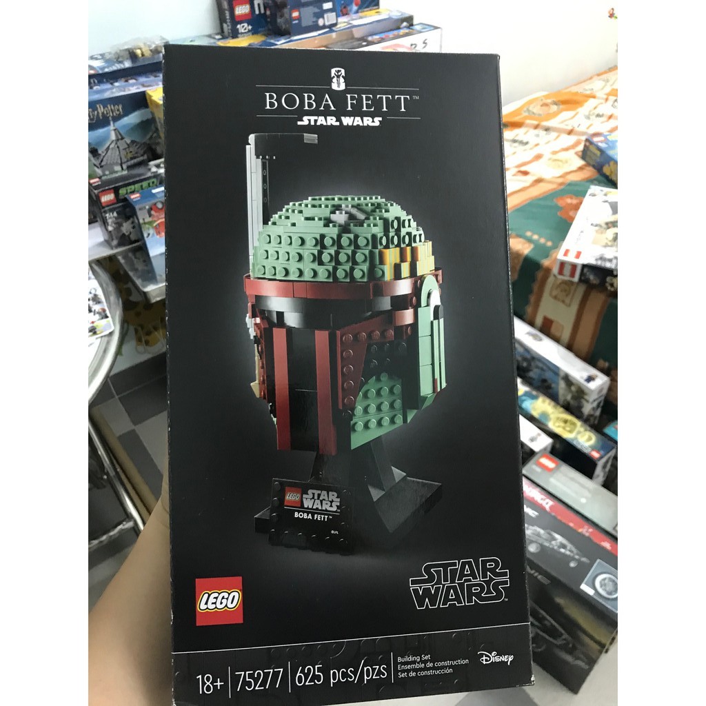 [CÓ SẴN] LEGO 75277 - Star Wars - Boba Fett Helmet - Mặt Nạ Boba Fett ...