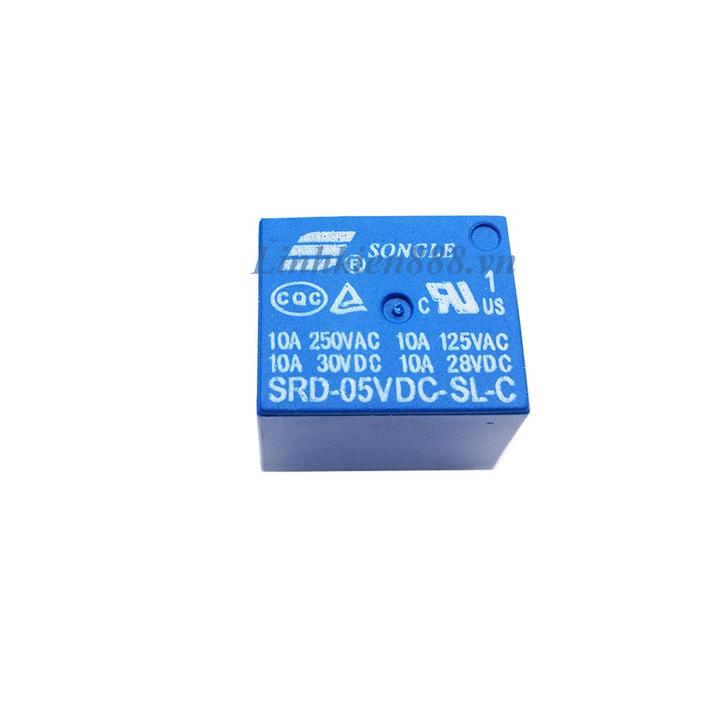 Relay 5V 10A 5 Chân SRD 05VDC-SL-C | Shopee Việt Nam