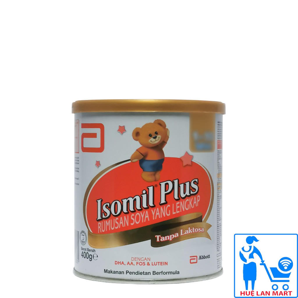 [CHÍNH HÃNG] Sữa Bột Abbott Isomil Plus Hộp 400g (Dinh dưỡng đặc biệt ...