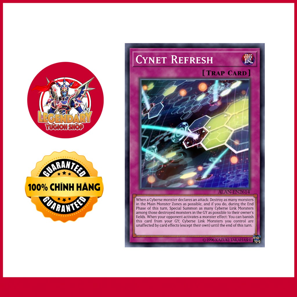 [Thẻ Bài Yugioh Chính Hãng] "Cynet Refresh" | Shopee Việt Nam