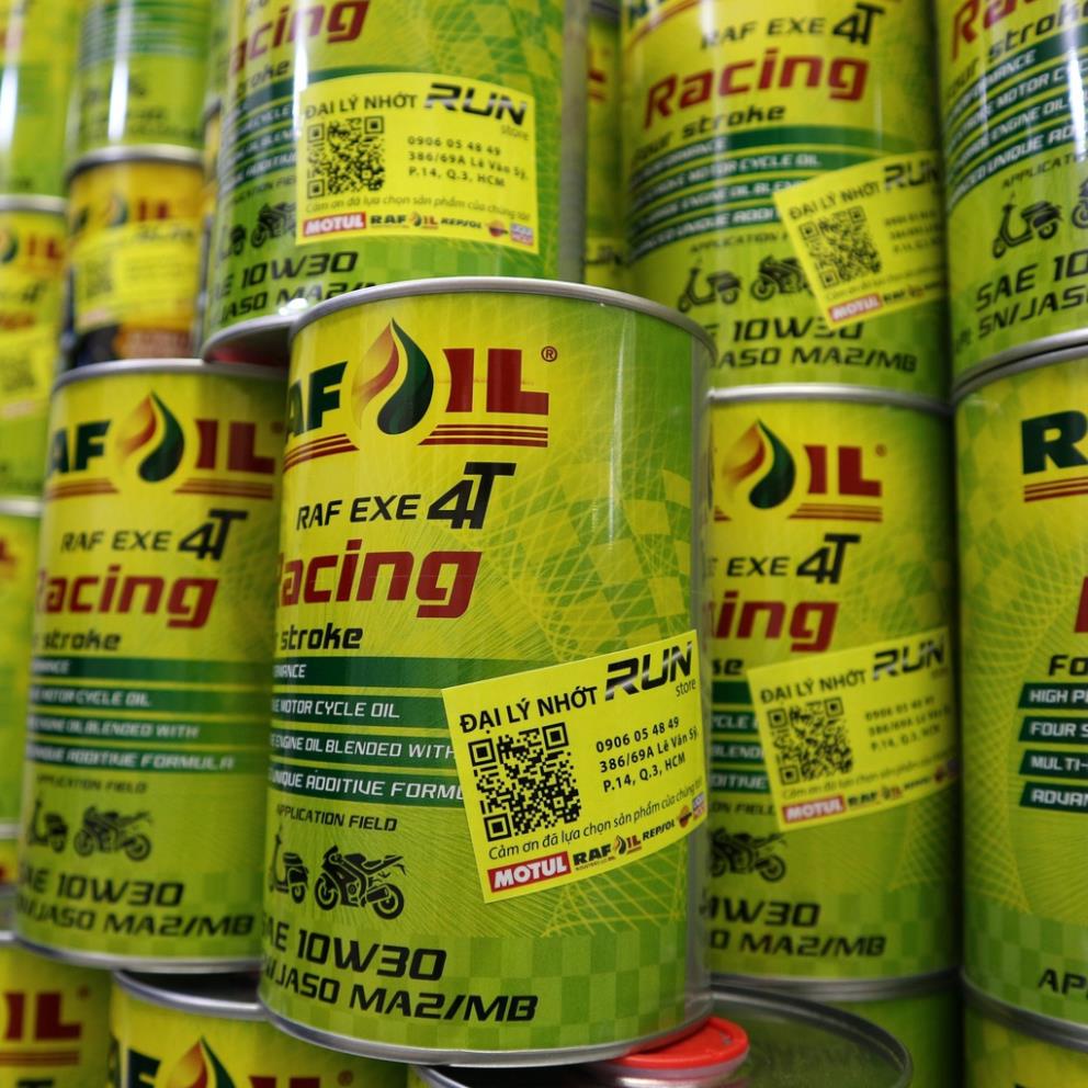 Combo 6 lon Nhớt Tổng Hợp RAFOIL EXE RACING 10w30 API SN 1000ml | Shopee Việt Nam