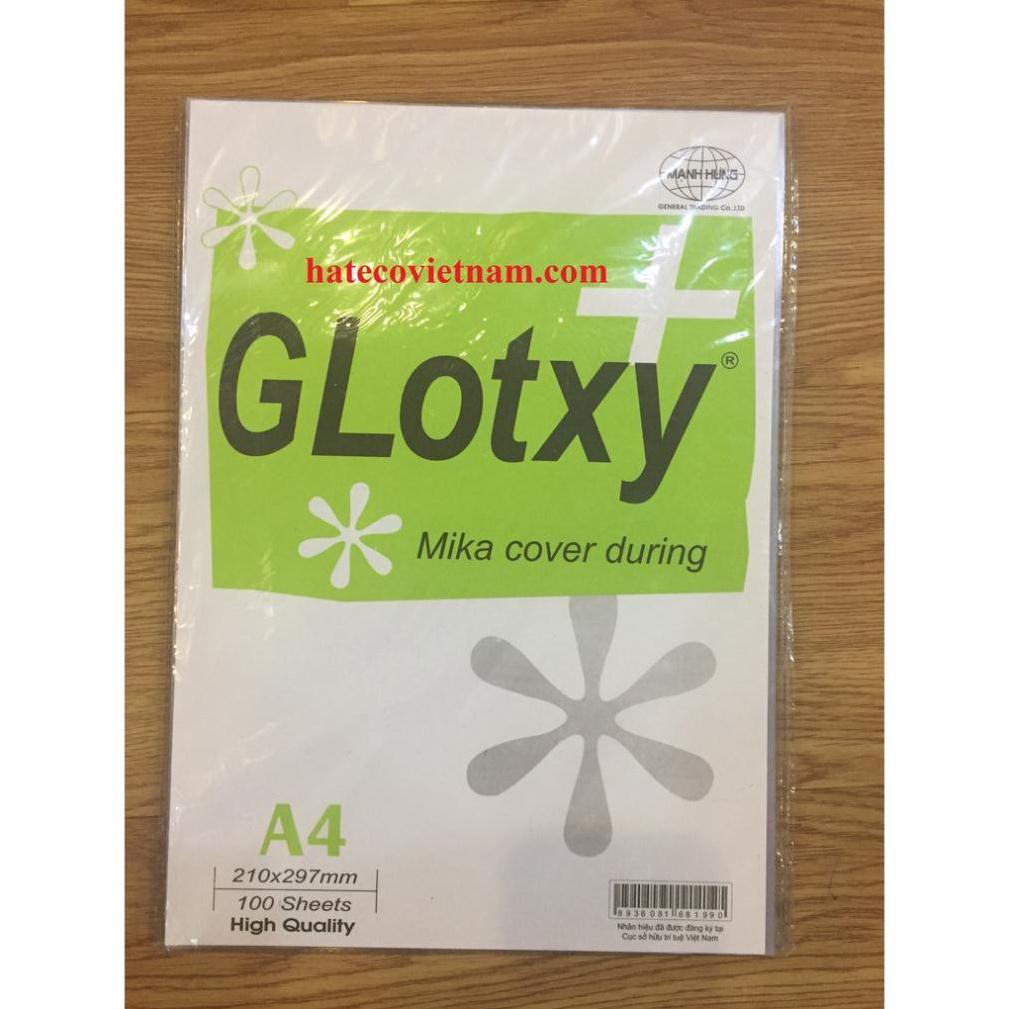 Bìa mica A4 mỏng - Bìa kiếng - Bìa bóng kính | Shopee Việt Nam