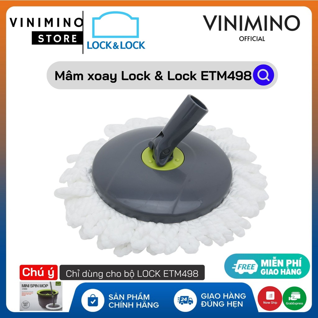 [Phụ kiện ETM498] Mâm xoay cây lau nhà LOCK ETM498 (dự phòng hoặc thay ...