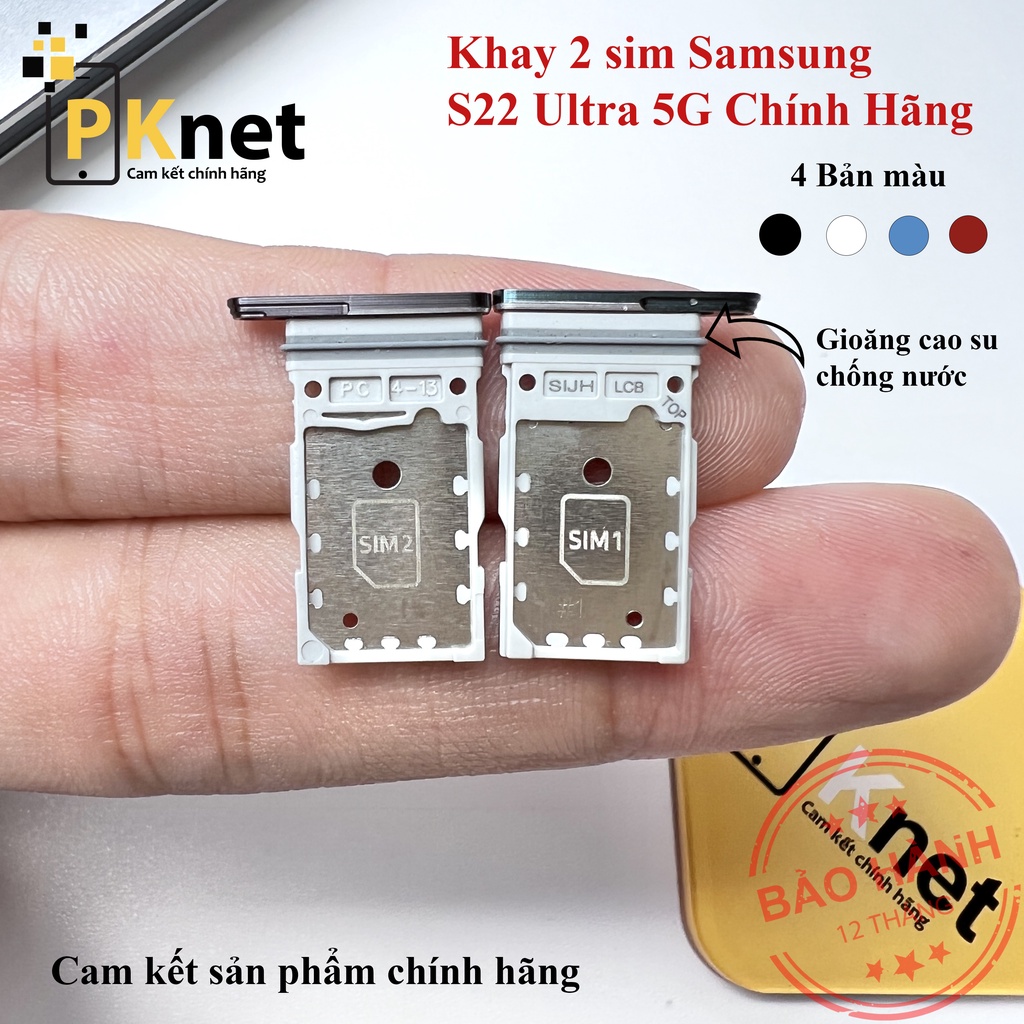 Khay sim Samsung S22 Ultra 5G Chính Hãng [Khay 2 sim S22 Ultra 5G ...