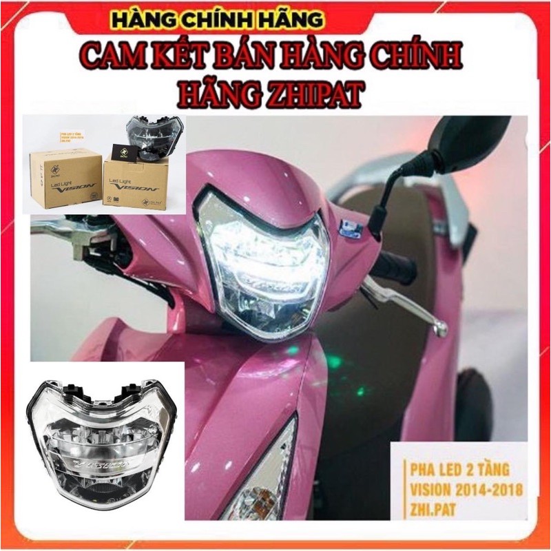 Choá đèn Pha đèn led ZHIPAT sh150ý vision shvn ex135 ex150 | Shopee ...