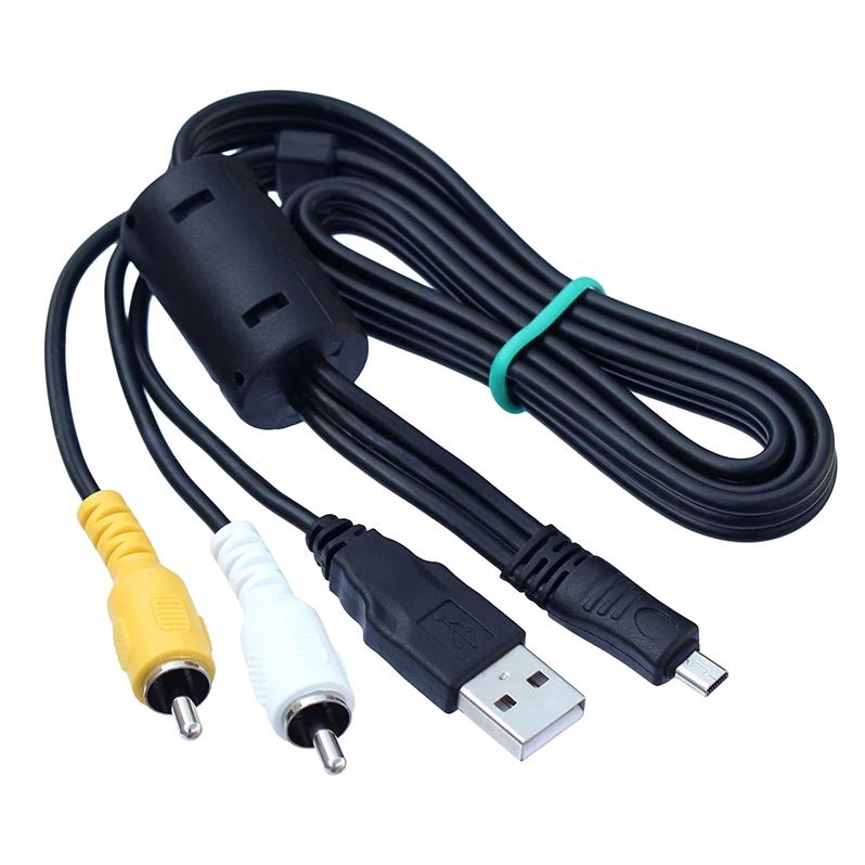 Cáp USB kèm AV cable cho máy ảnh Nikon D3200 D5000 D5100 D5200 D7100 ...