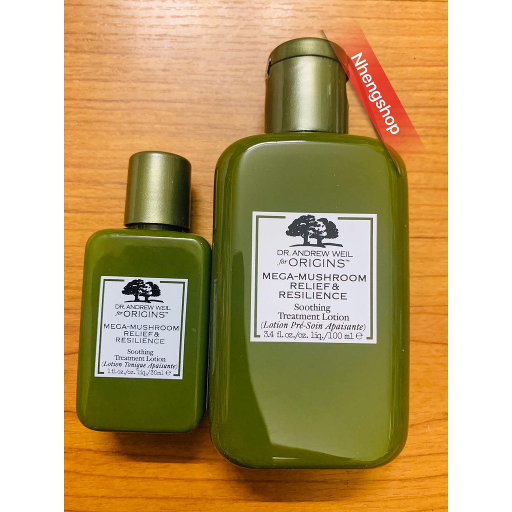 [30/100/200ml] Lotion nấm phục hồi da Origins Mega-Mushroom Relief & Resilience Soothing ...