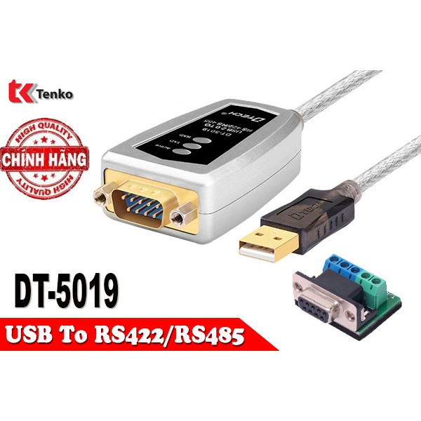 Cáp chuyển đổi USB to RS485/422 Dtech DT-5019 | Shopee Việt Nam