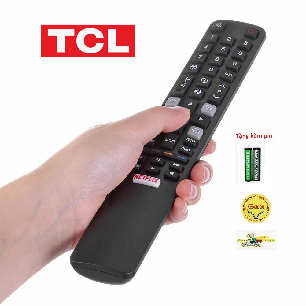 ĐIỀU KHIỂN TIVI TCL SMART RM-L1508 dành CHO TẤT CẢ CÁC DÒNG TIVI TCL-TẶNG KÈM PIN - Remote tivi ...
