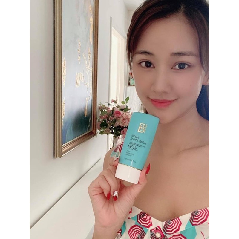 Kem chống nắng BS COSMETICS (chiết xuất từ nhuỵ hoa nghệ Tây) | Shopee Việt Nam