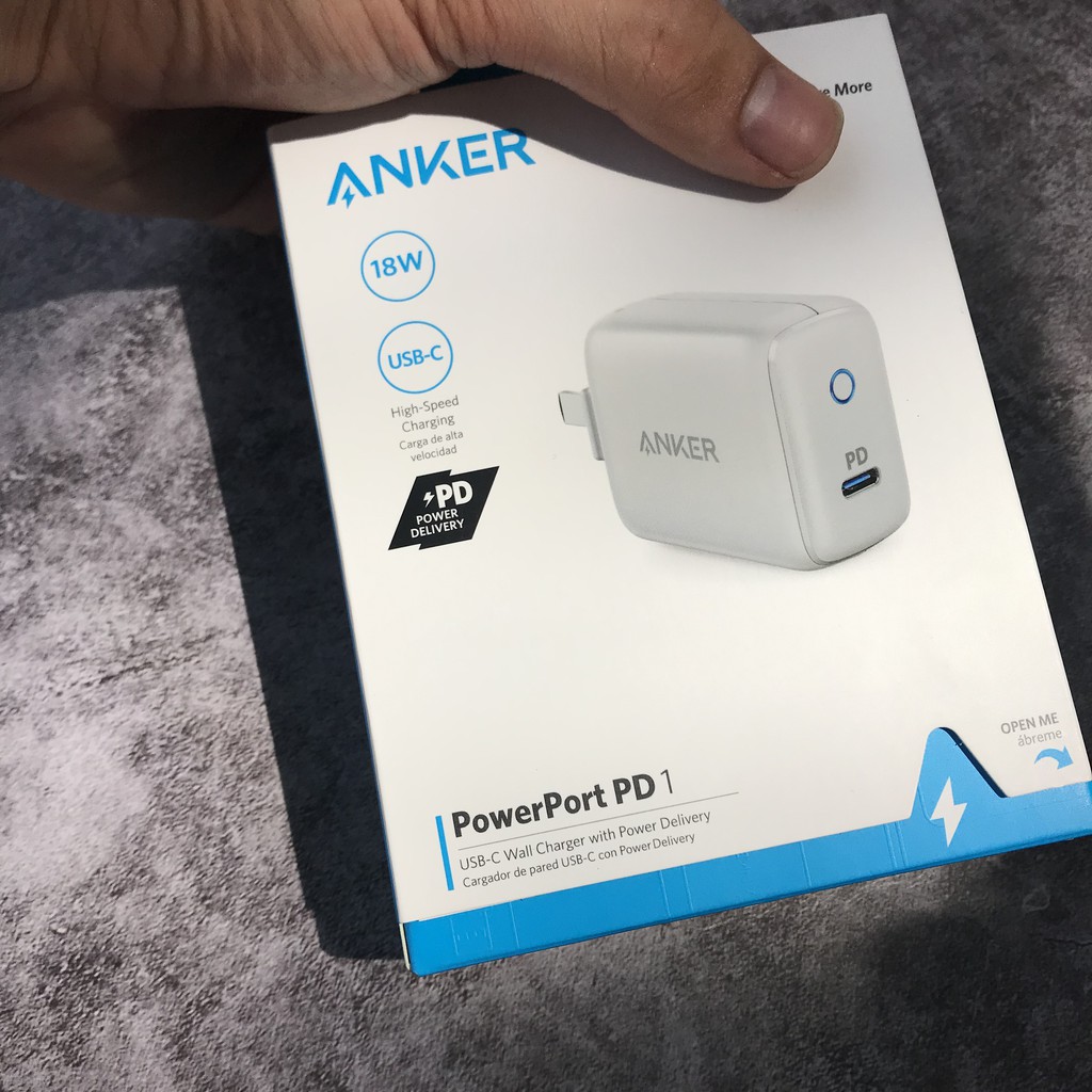 Sạc Anker PowerPort PD 1 USB-C PD 18W | Shopee Việt Nam