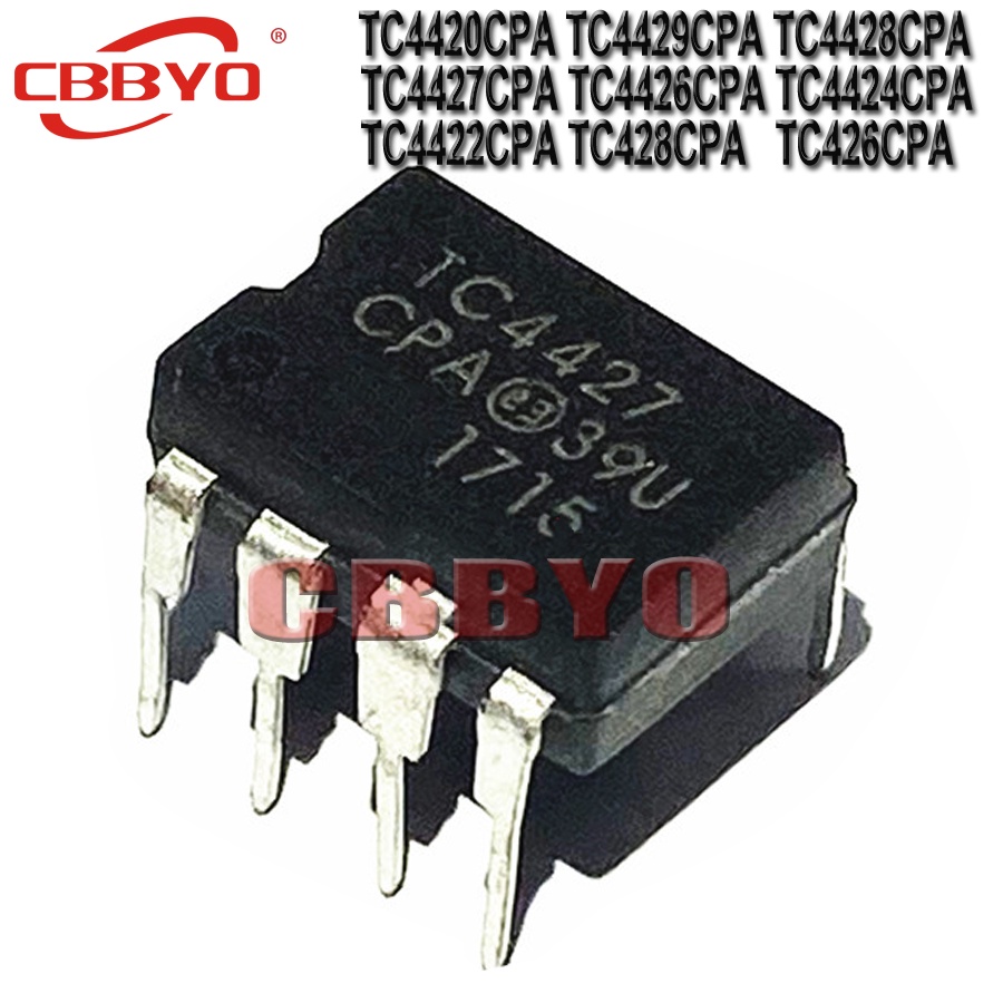 10 Linh Kiện Điện Tử TC4420CPA DIP-8 MIC4420 TC4420 TC4420EPA TC4429CPA TC4429 TC4428CPA ...