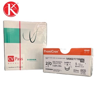 CHỈ PHẪU THUẬT KHÔNG TIÊU TỔNG HỢP BBRAUN PREMICRON® PTFE PLEDGETS FIRM ...