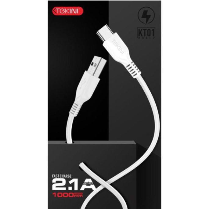Cáp Sạc Nhanh TEKINI KT01 Type-C 1m- bảo hành 1 đổi 1 trong vòng 1 năm ...