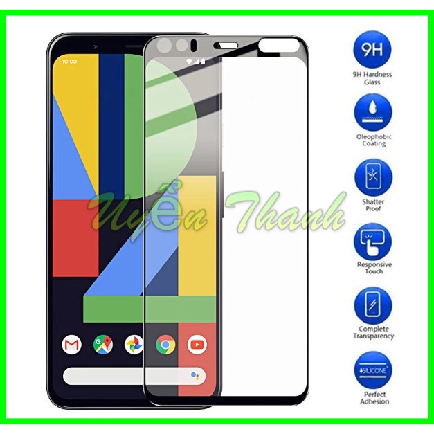 Kính Cường lực Full màn Google Pixel 3 3A XL 4 4A 4G 4A 5G 4XL 5 5A 6 ...