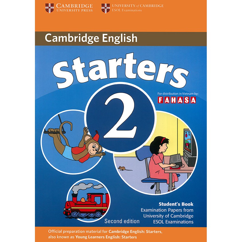 Sách - Cambridge English - Starters 2 | Shopee Việt Nam